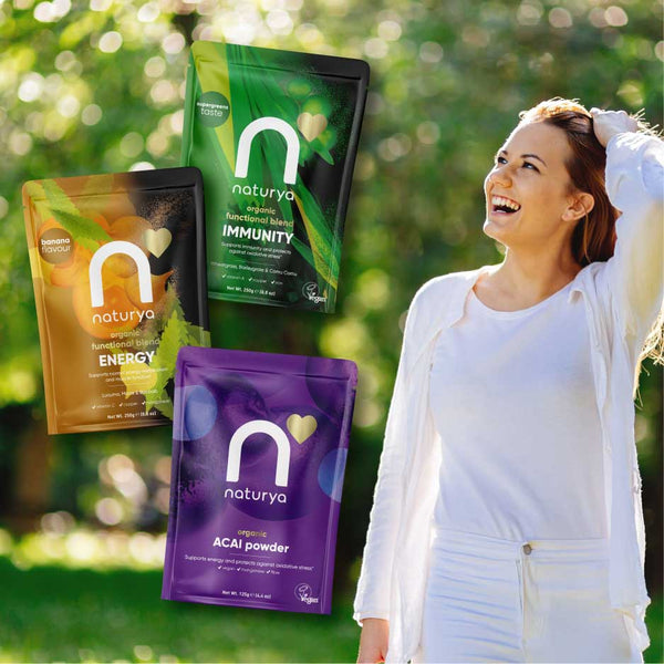 Naturya Organic Superfoods, Superfoods for a super you.