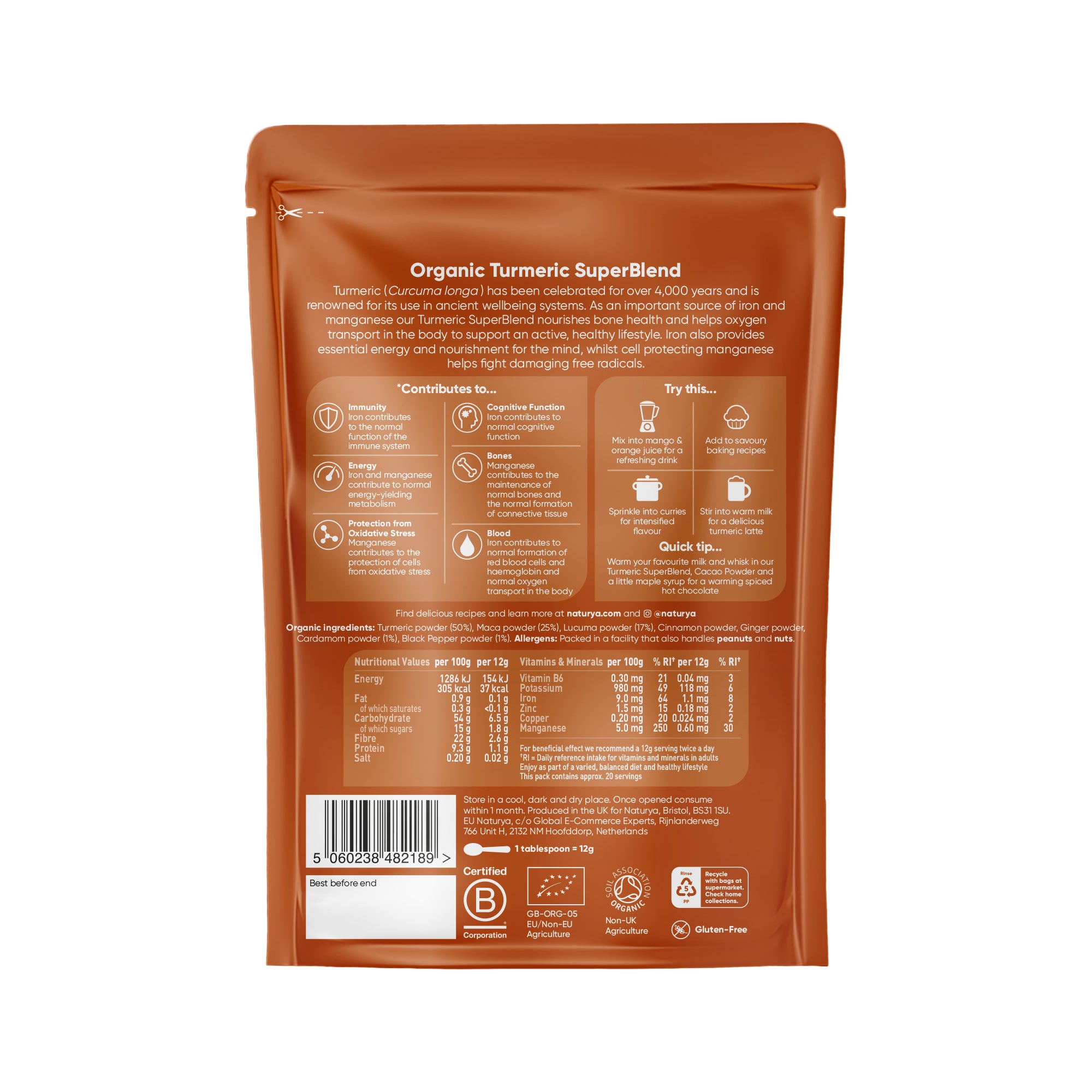 Naturya Organic Turmeric SuperBlend