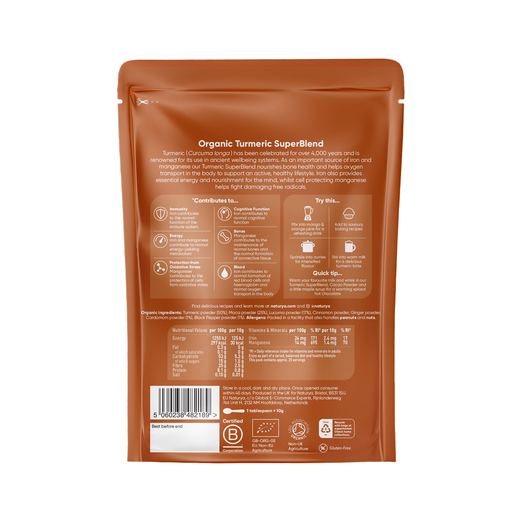 Naturya Organic Turmeric SuperBlend